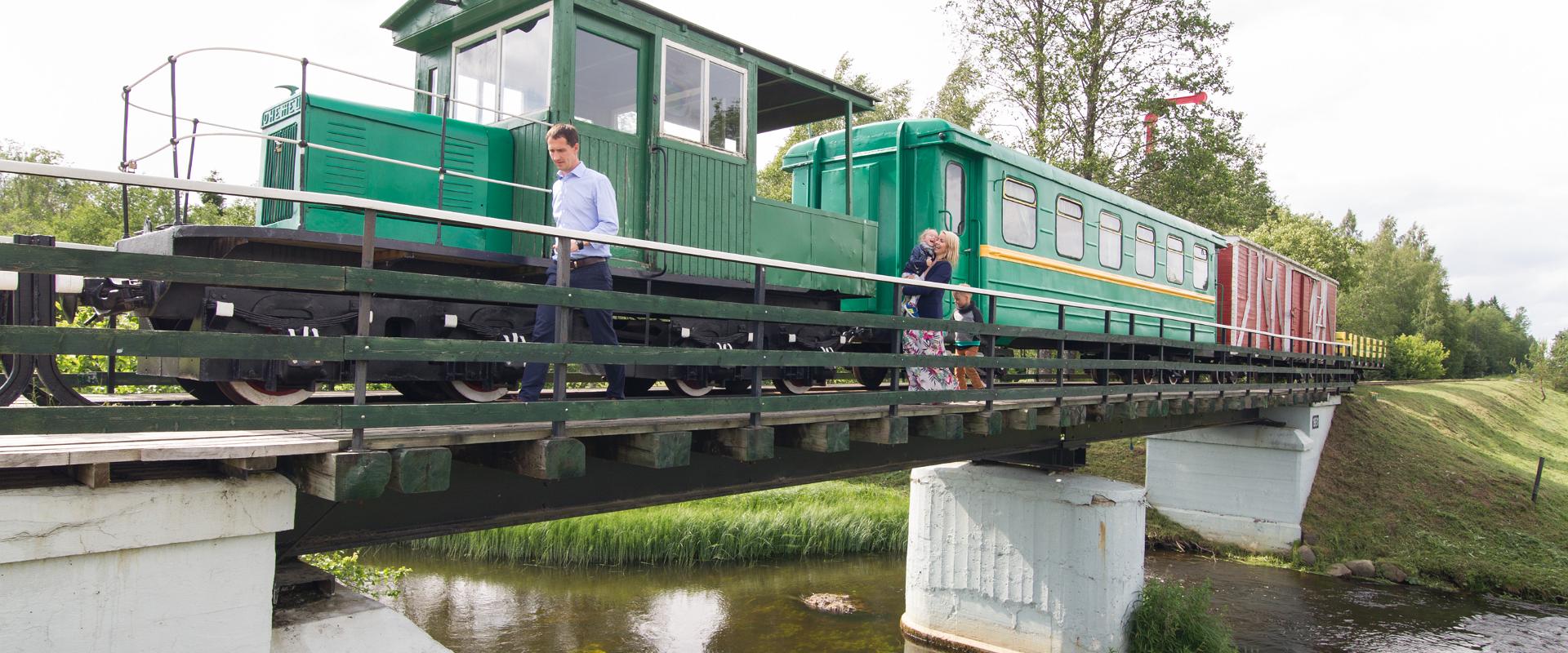 Avinurme museum train