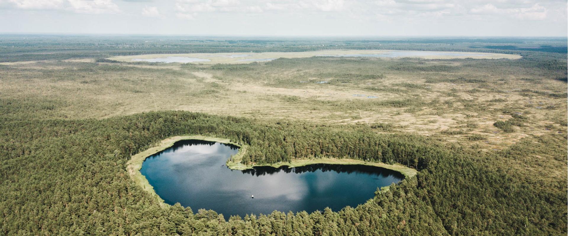 Study trail at Lake Parika Väikejärv