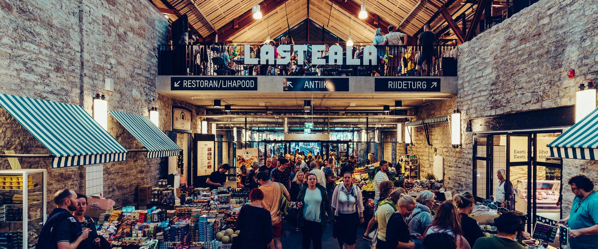 Der Markt am Baltischen Bahnhof