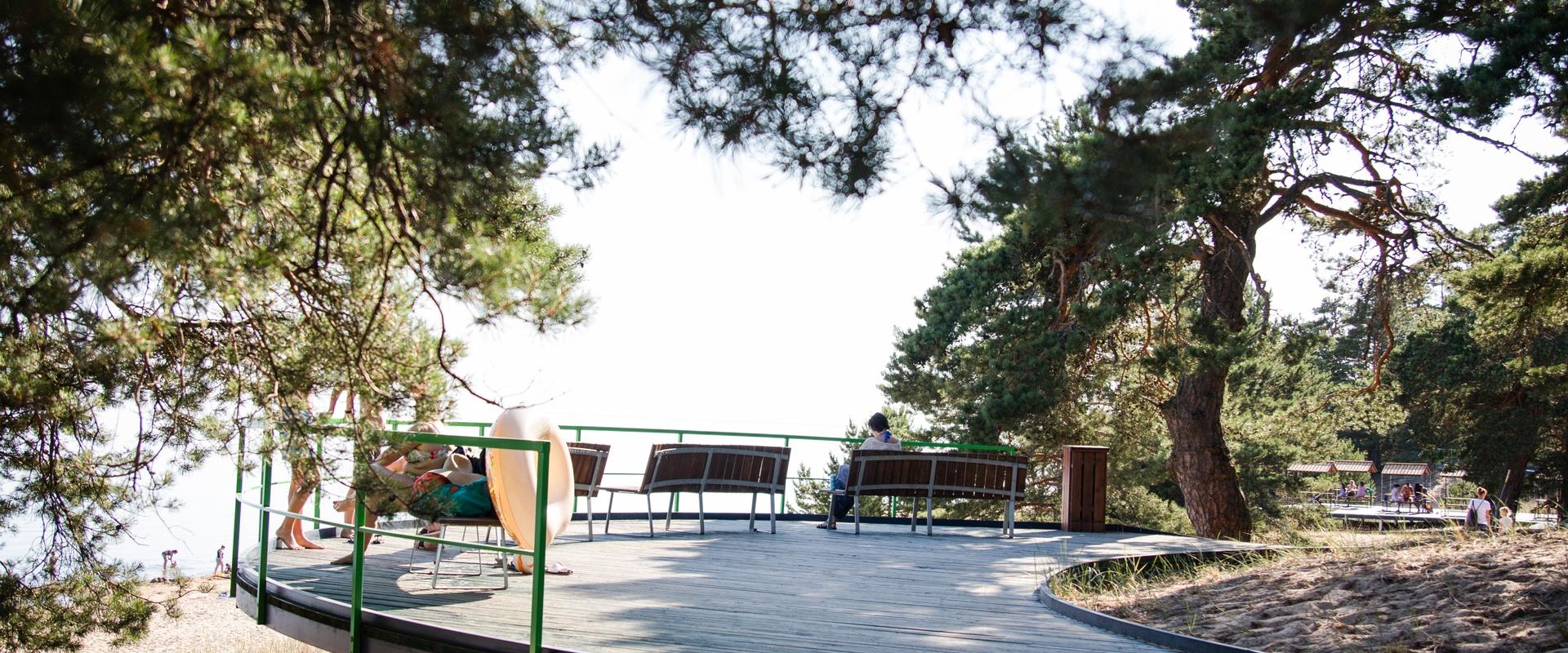 Kauksi beach near Lake Peipus (Peipsi)